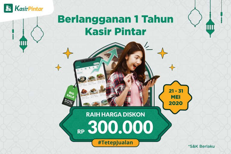 Promo Berlangganan 1 tahun Kasir Pintar - Blog Kasir Pintar