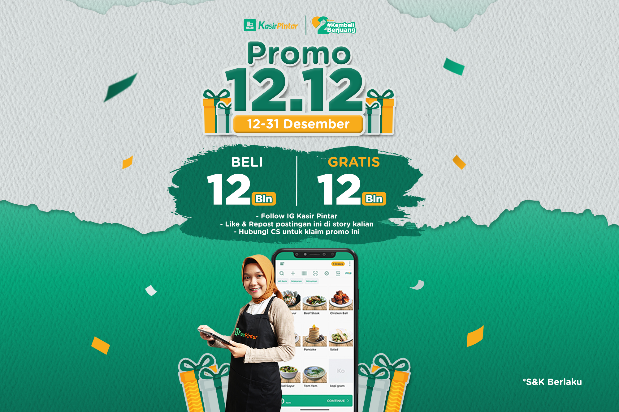 Promo Beli 12 Bulan Gratis 12 Bulan Berlangganan Kasir Pintar - Blog ...